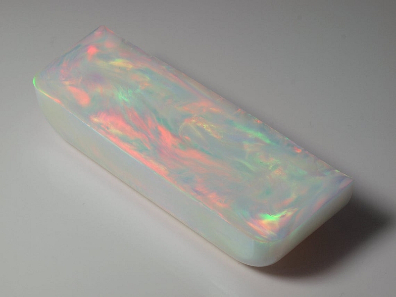 Aurora Opal - Lab Created Opal (Black & White Opal)